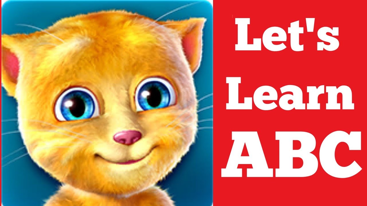 Learn ABC with Talking Ginger #youtubeshorts #shorts #shortsvideo # ...
