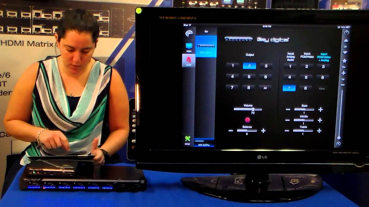 Compass Control® Pro Bi Directional Driver: MXA8x8Pro Demo - YouTube