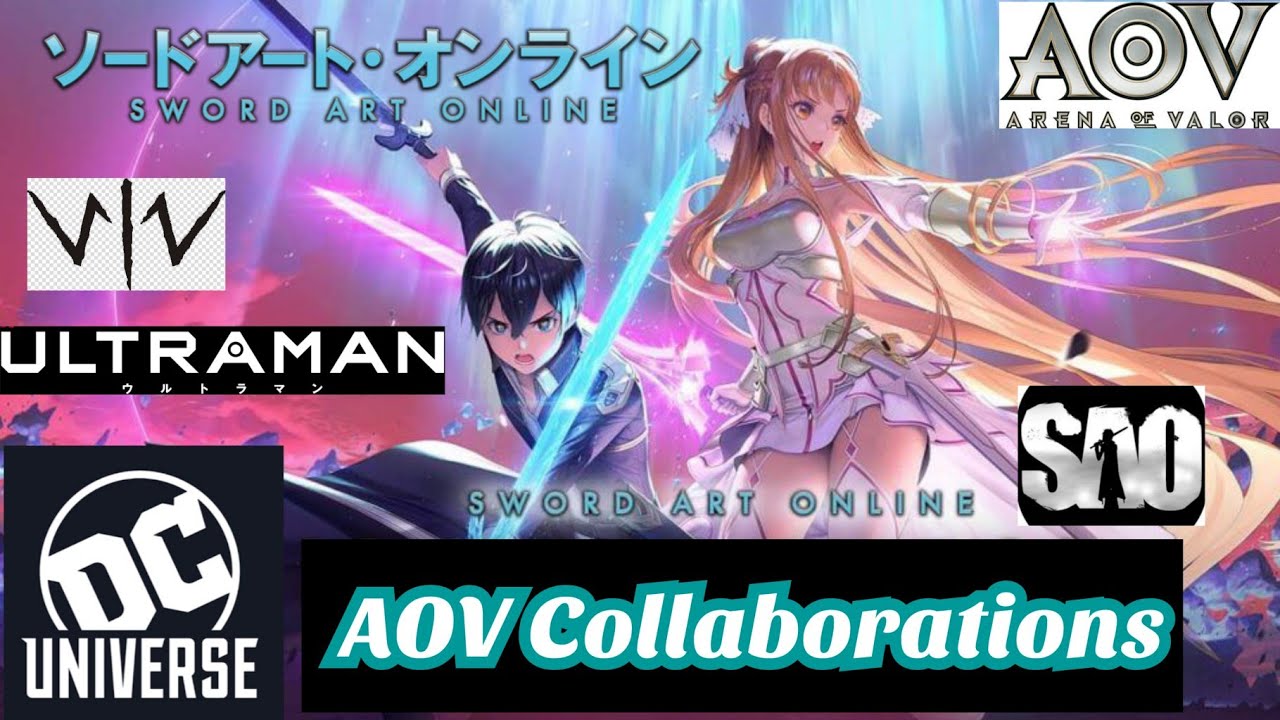 Arena of Valor Collaboration | Sword Art Online (AOV x SAO, Ultraman ...