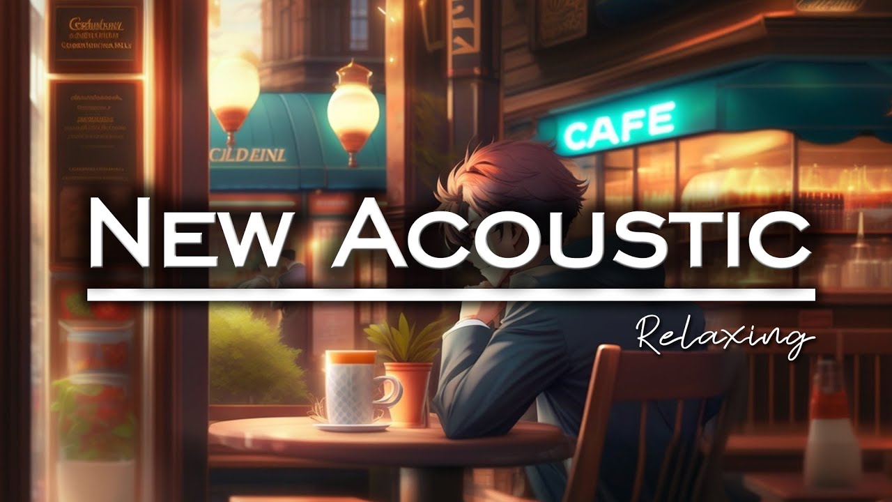 Acoustic Cafe 🎶 Relaxing Music ☕ Coffee Shop Ambience for Study, Work ...