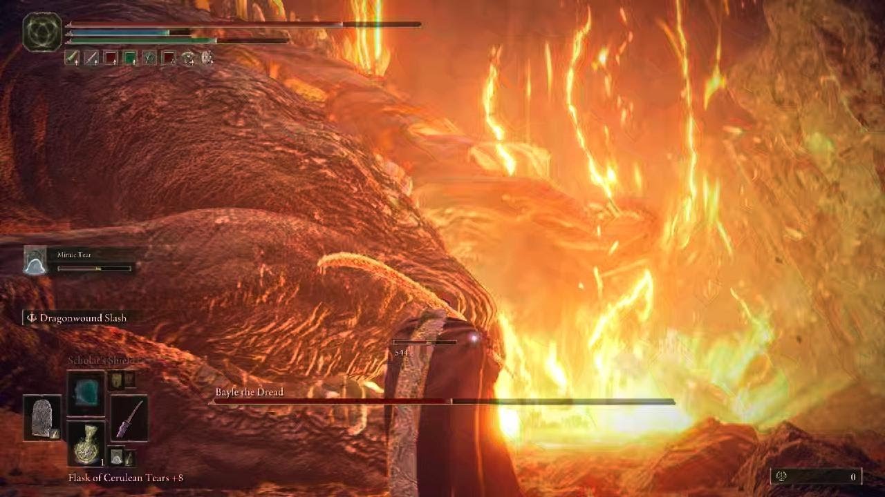 ELDEN RING DLC - Bayle The Dread Boss Fight - YouTube