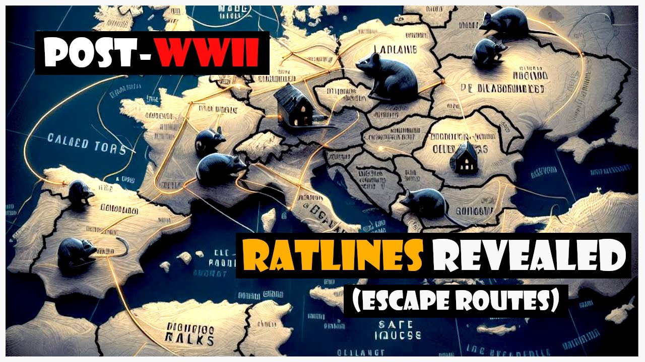 RATLINES REVEALED 🤯🐀|THE CONTROVERSIAL POST-WORLD WAR ESCAPE ROUTES 👣 ...