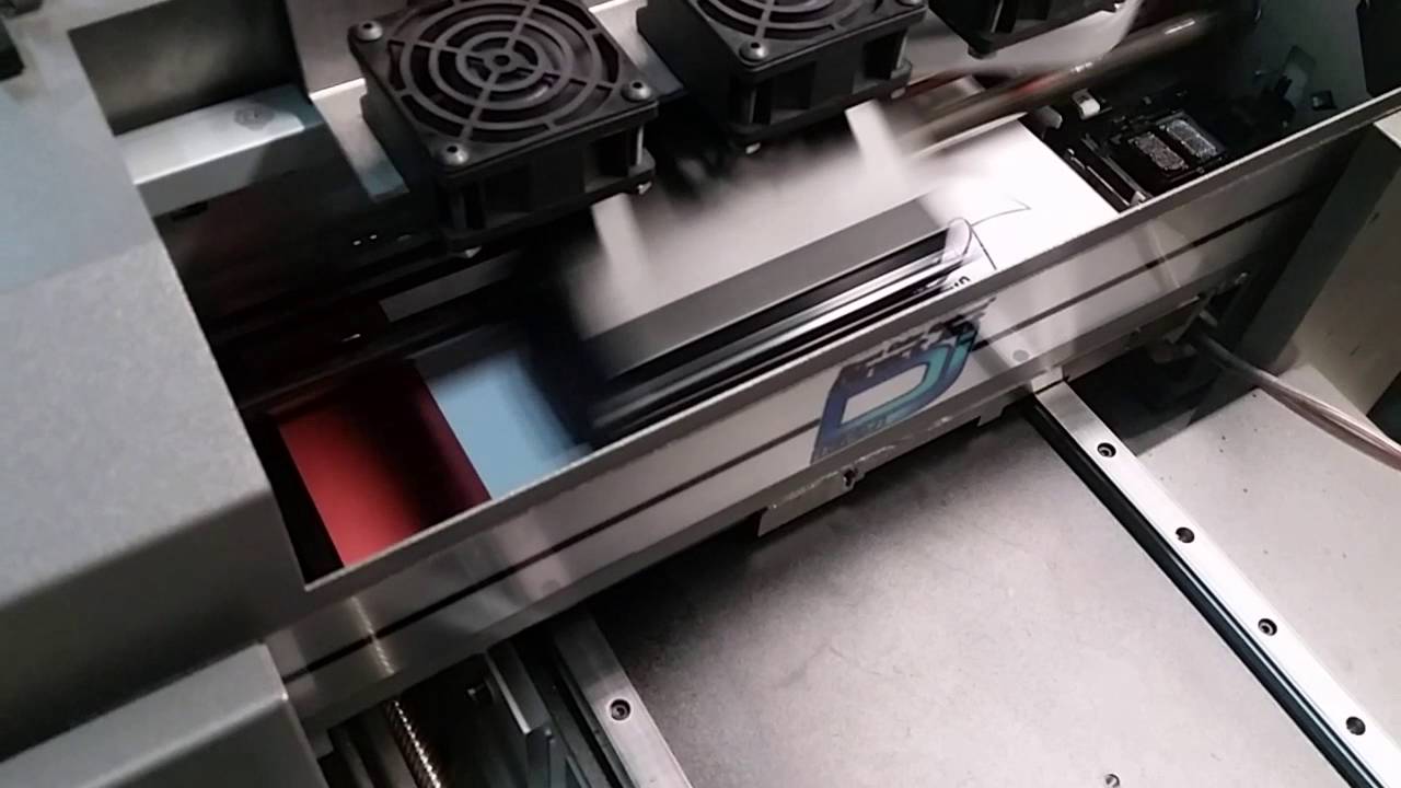 DCS 1324 Printer Direct to Substrate Solvent INK Promo Items DTG - YouTube