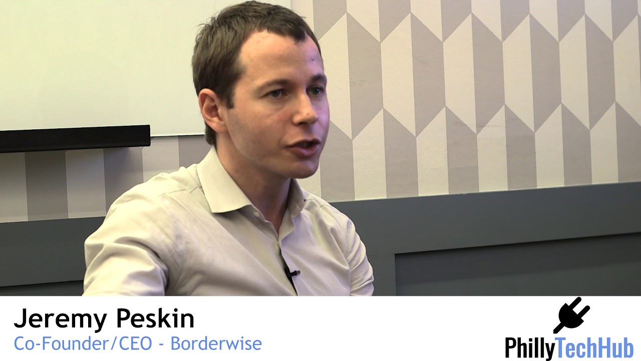 Jeremy Peskin Tells Us About How He Started Borderwise - YouTube