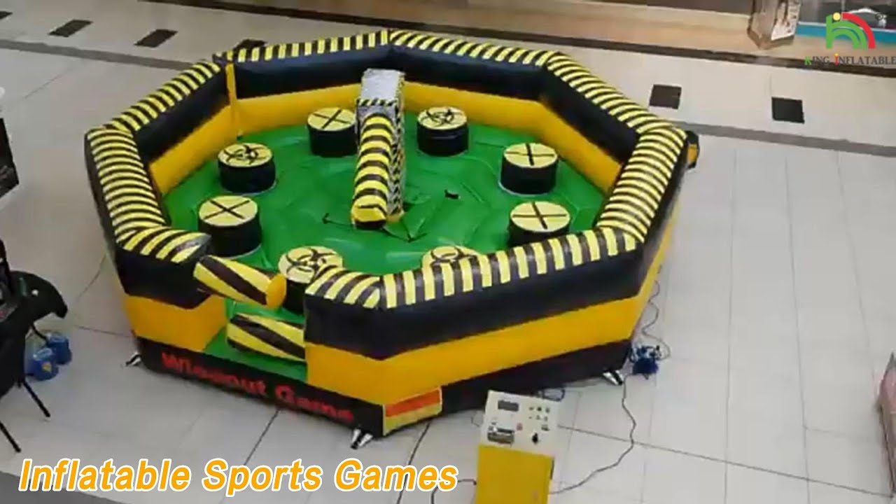 Airbag Inflatable Sports Games Mattress Stretchable UV Resistant Safety ...