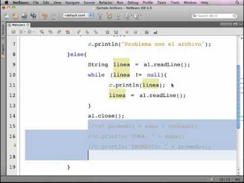 Tutorial: Manejo de Archivos en Java (Parte 2 de 3) - YouTube