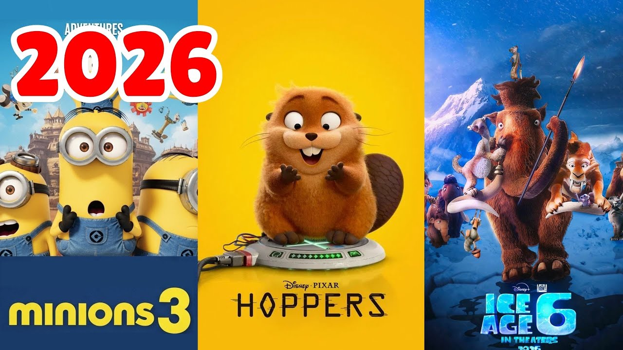 All Animated Films 2026 | Upcoming Animation Movies 2026 | New World ...