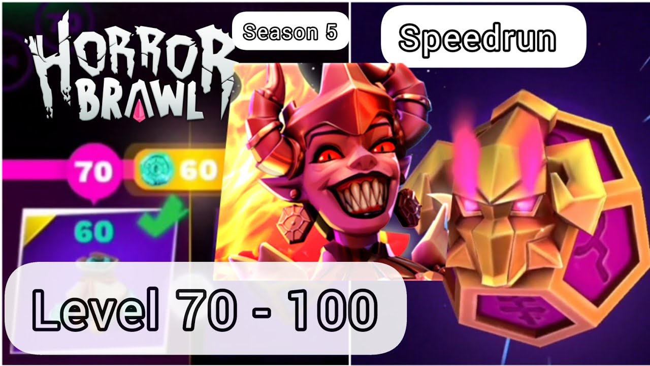 Ice Scream Horror Brawl speedrun level 70 - 100 - YouTube