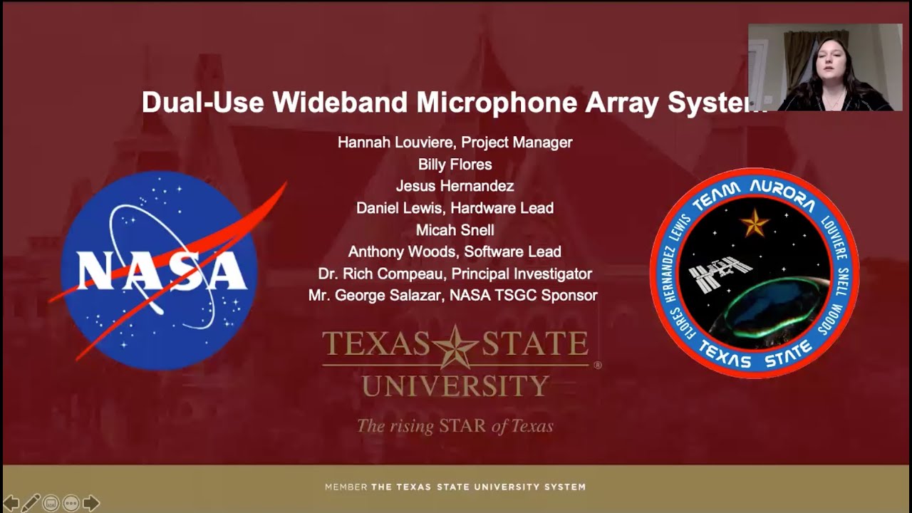 Fall 2020 TSGC Design Challenge: Texas State University, Team Aurora ...