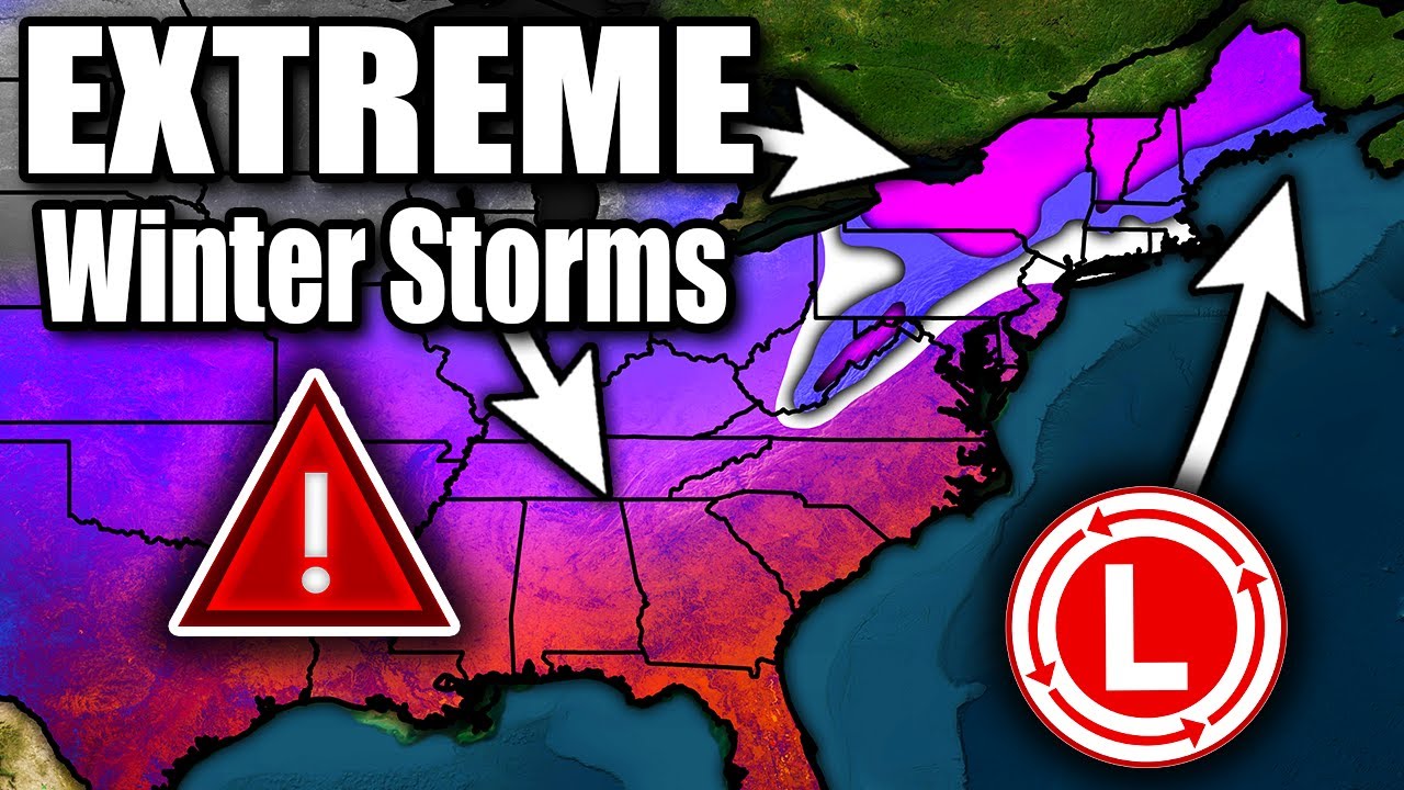 Models calling for Extreme Winter Storms... Severe Weather and Heavy ...