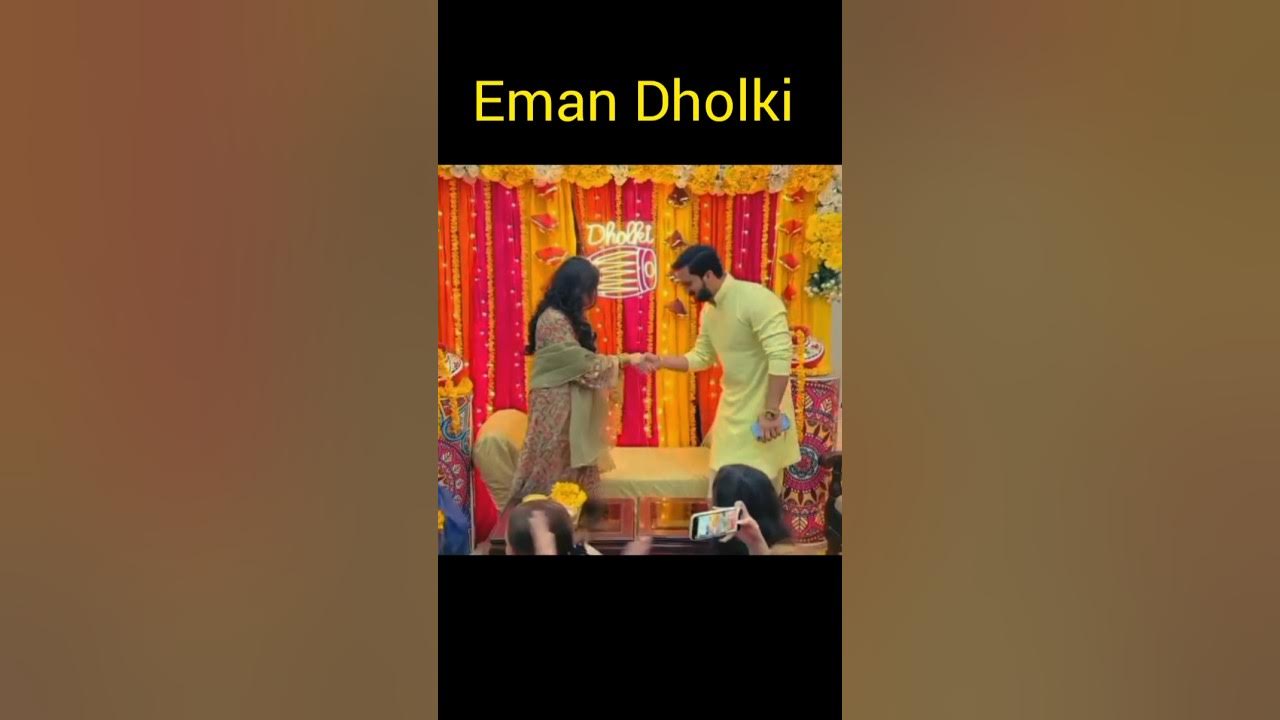 Eman rajab dholki function #trending #foryou #rajabfamily #wedding #mehndi #viral #Eman dholki ...
