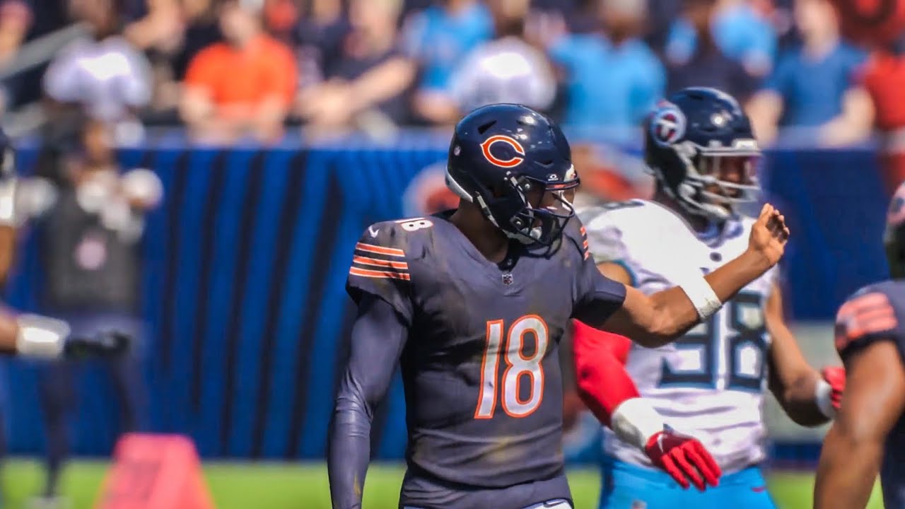 Chicago Bears vs Tennessee Titans NFL Week 1 Madden 25 Gameplay - YouTube