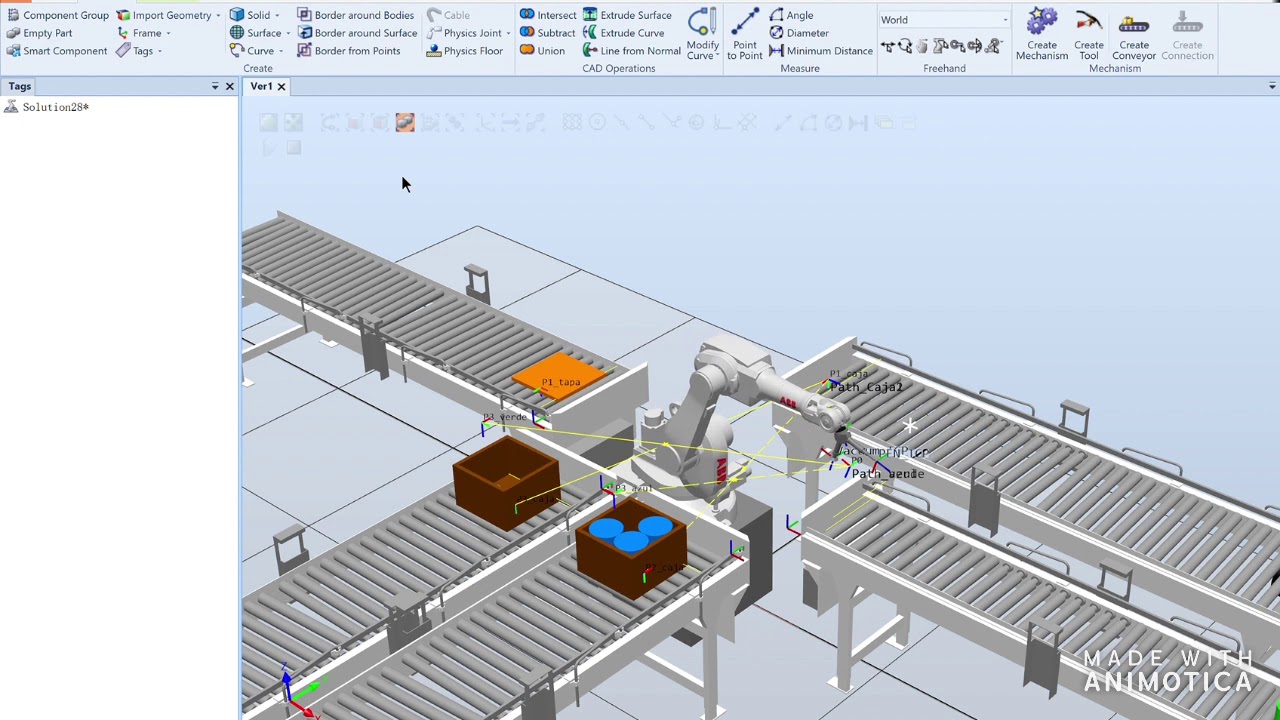 Simulation work of students - YouTube