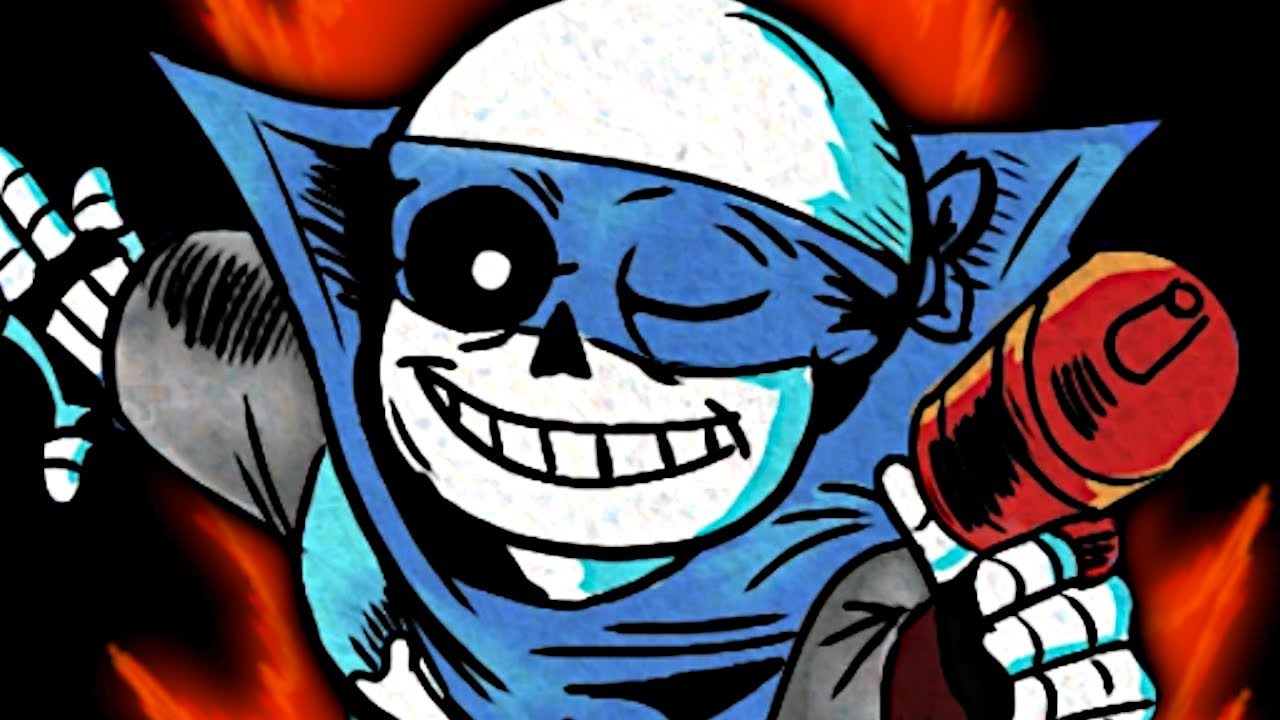 Showdown Against Blue Sans... TS!Underswap Ending - YouTube