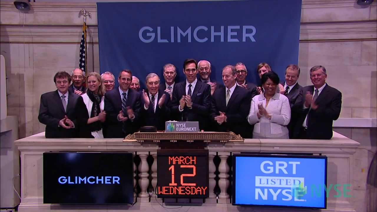Glimcher Celebrates 20 Years of Trading on the NYSE - YouTube