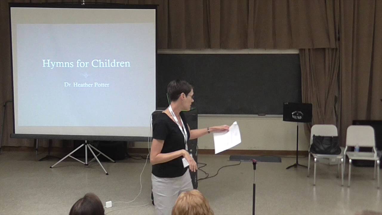 Alleluia 2016 - Heather Potter - Hymns for Children - YouTube