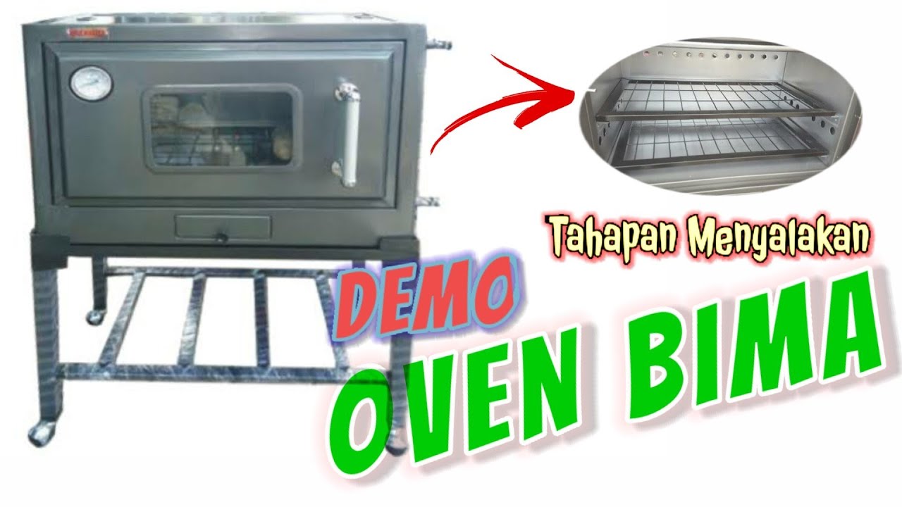 cara menggunakan OVEN Bima Master | demo penggunaan Oven Gas Bima ...