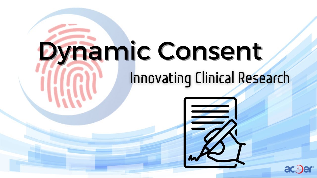 Dynamic Consent in Clinical Research : Using DLT Technology - YouTube