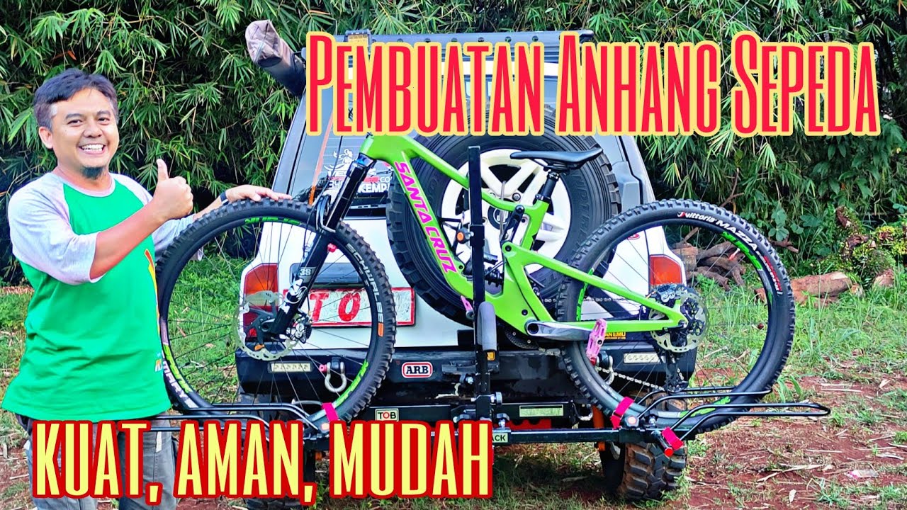 Pembuatan Anhang Sepeda Custom || Workshop TOB Garage - YouTube