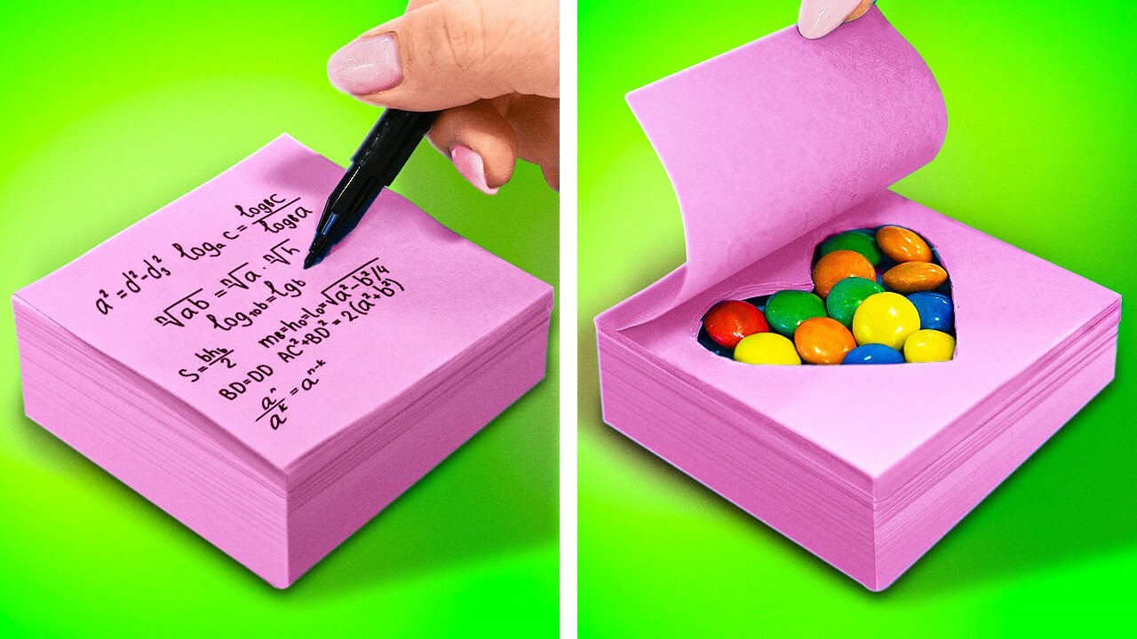 100+ BACK TO SCHOOL IDEAS AND FUN CRAFTS || GENIUS SCHOOL TRICKS FOR ...