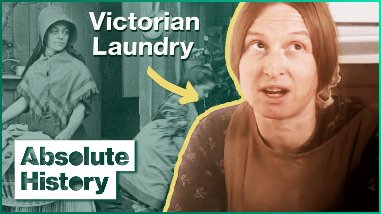 How The Victorians Washed Their Garments | Victorian Farm | Absolute ...