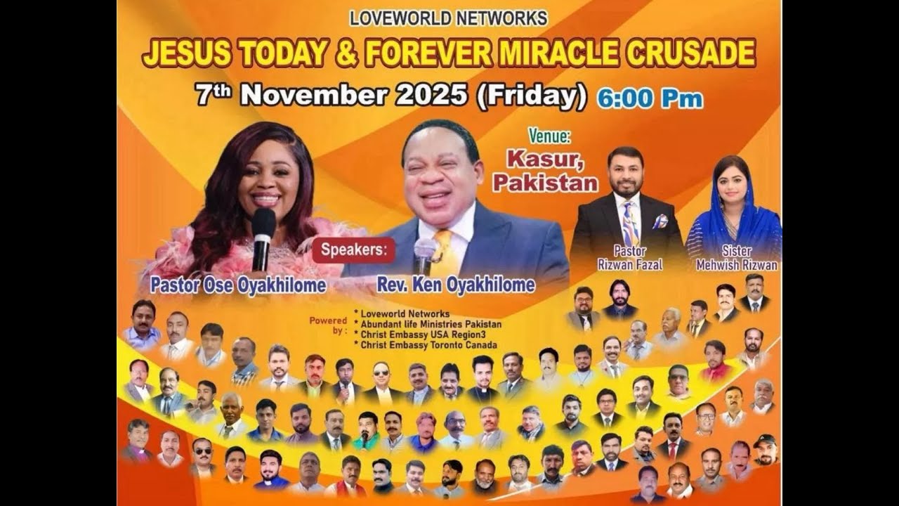 JESUS TODAY AND FOREVER CRUSADE WITH REVEREND KEN AND PASTOR OSE - YouTube