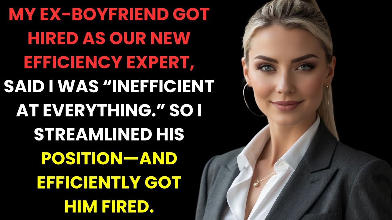 My Ex-Boyfriend Got Hired As Our New Efficiency Expert, He Found Me 'Inefficient' At Everything ...