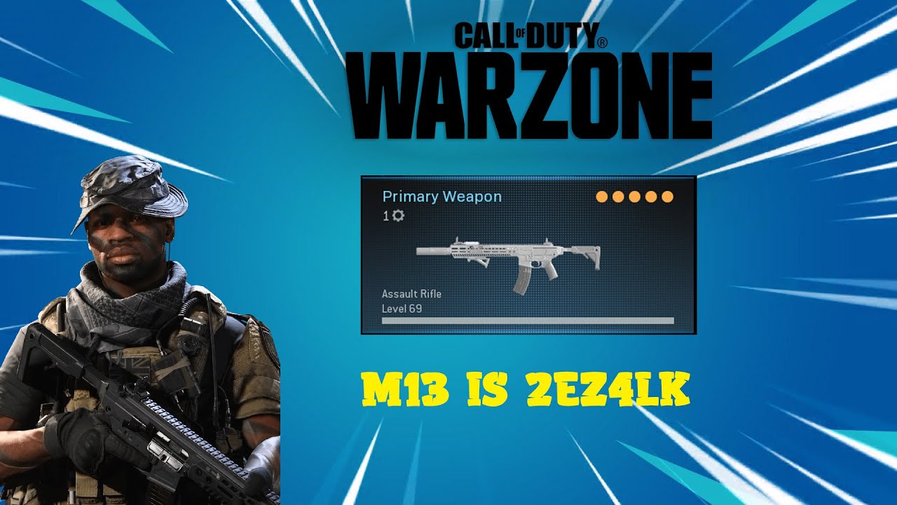 Best M13 Loadout | COD Warzone Montage #1 - YouTube