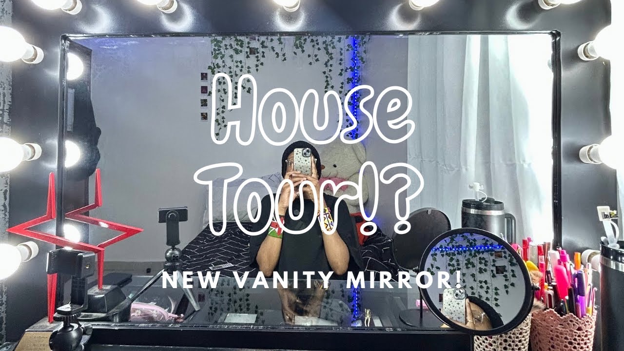 NEW HOUSE TOUR! | NEW MAKE UP VANITY | Life update 🥰 - YouTube