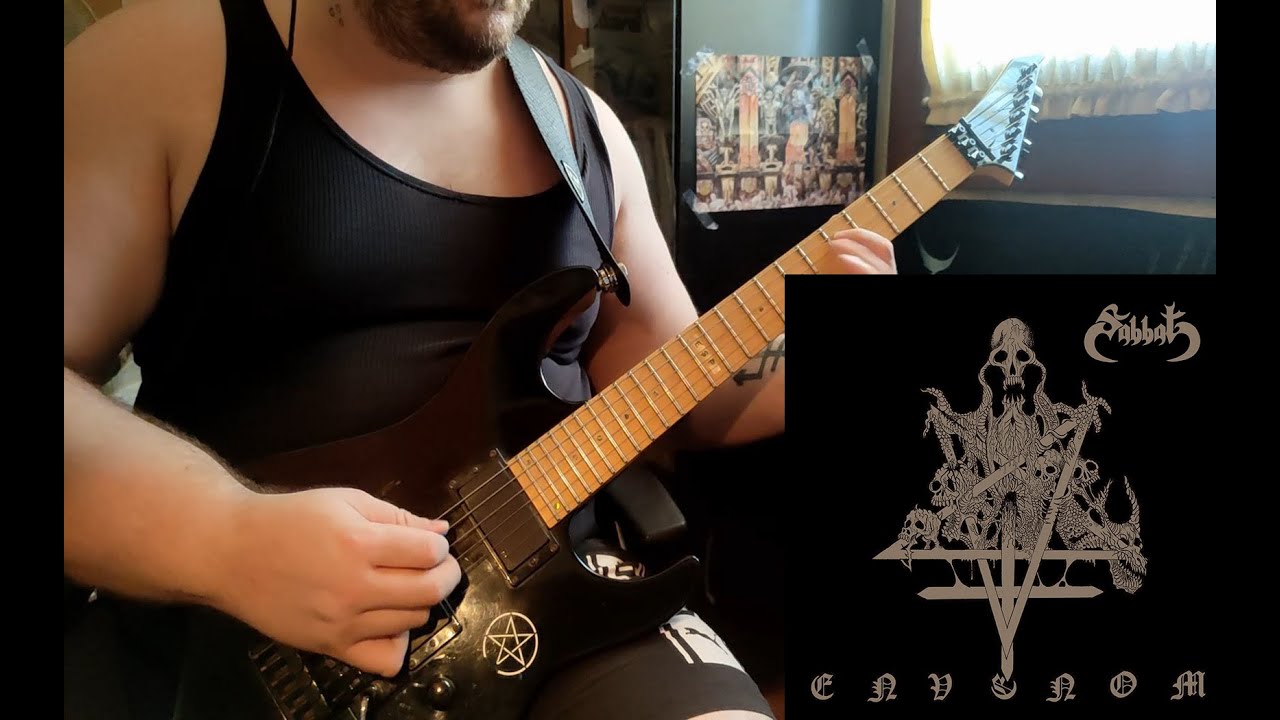 Sabbat - Satan bless you(cover guitar with solo)+tab in description ...