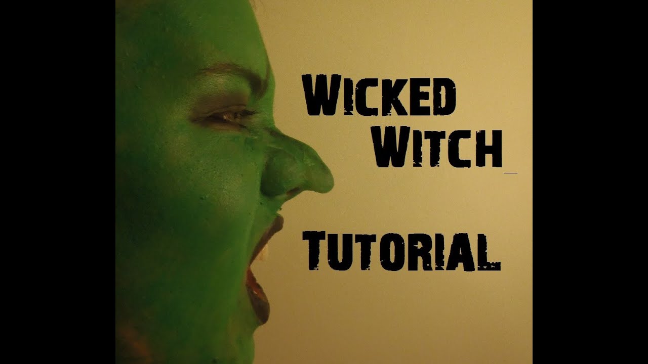 Wicked Witch Make-up Tutorial - YouTube