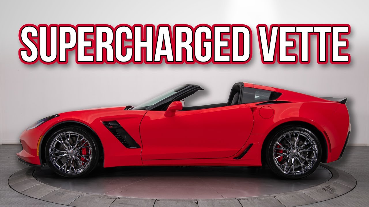 2016 Corvette Z06 2LZ Supercharged LT4 V8 Tremec 7-speed w/ only 2,772 ...