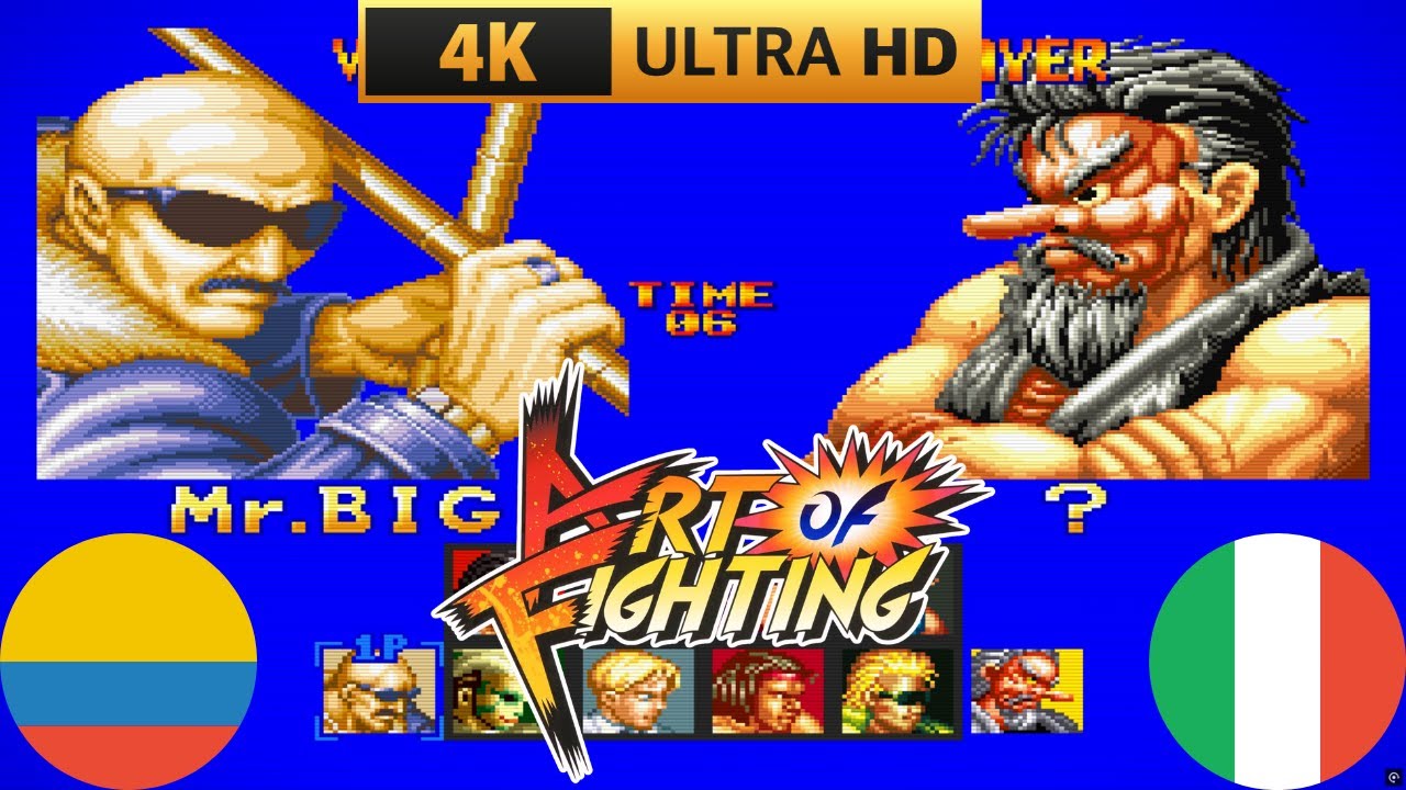 Art of Fighting (Mr-Big) Vs (Mr-Karate) High Level Matches - 4K - YouTube