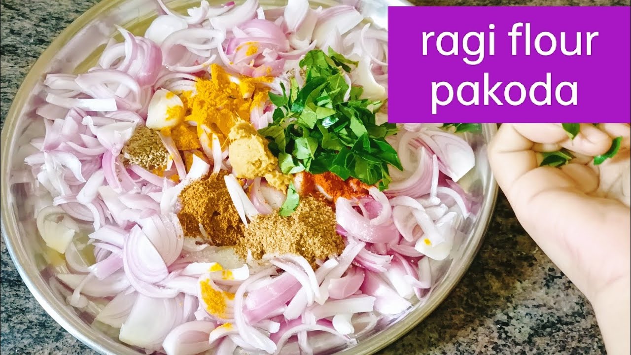 tasty ragi flour pakoda recipe 👌😋 #verytasty #easymaking - YouTube