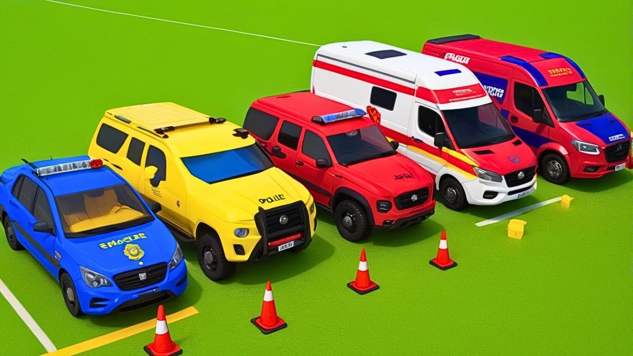 TRANSPORT ALL POLICE CARS, POLICE EMERGENCY , RESCUE VEHICLES,TRUCK ...
