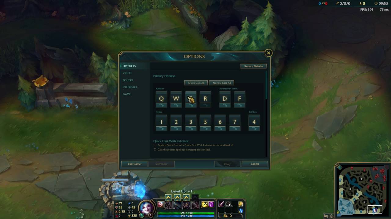 Cast spells manually in League of Legends - YouTube