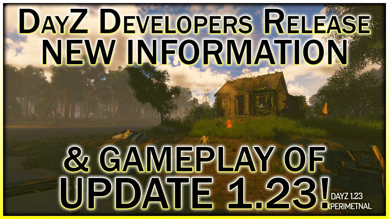 DayZ Developers Release NEW Information & Gameplay OF UPDATE 1.23 ...