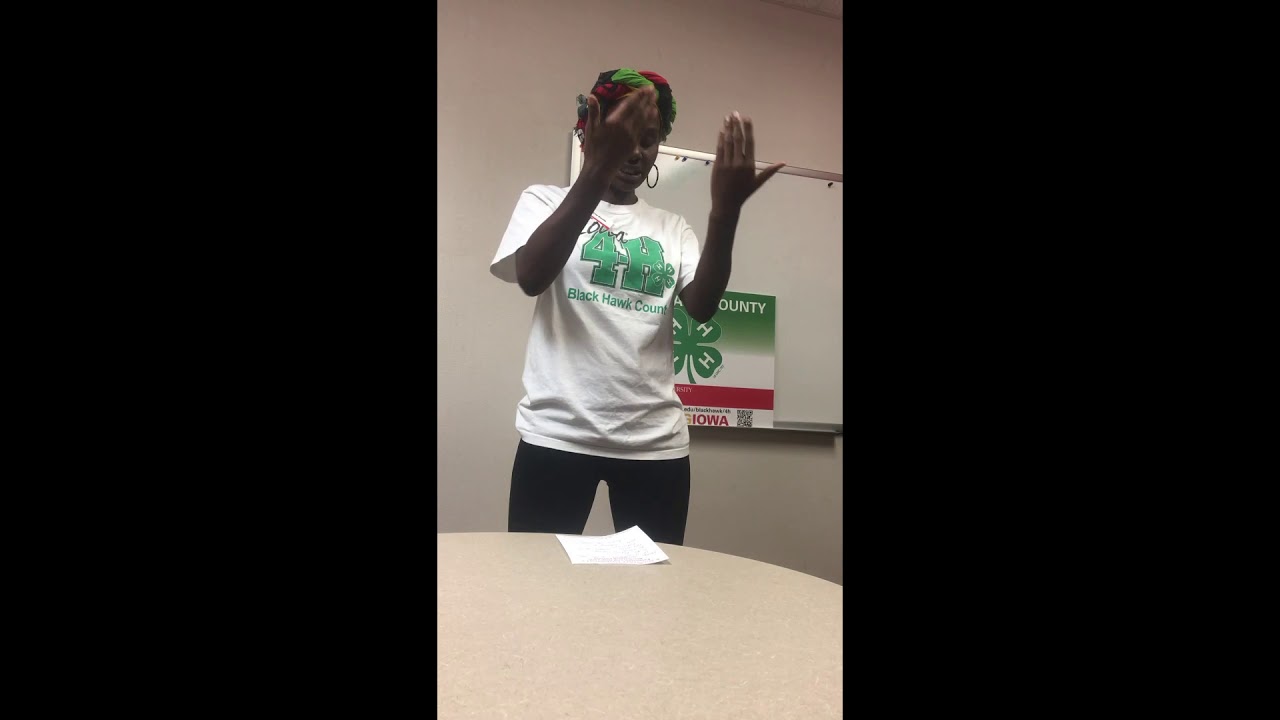 4 H Pledge of Allegiance ASL - YouTube