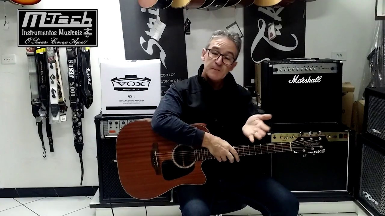 REVIEW VIOLÃO TAKAMINE GD11 MCE "QUALIDADE M-TECH" - YouTube