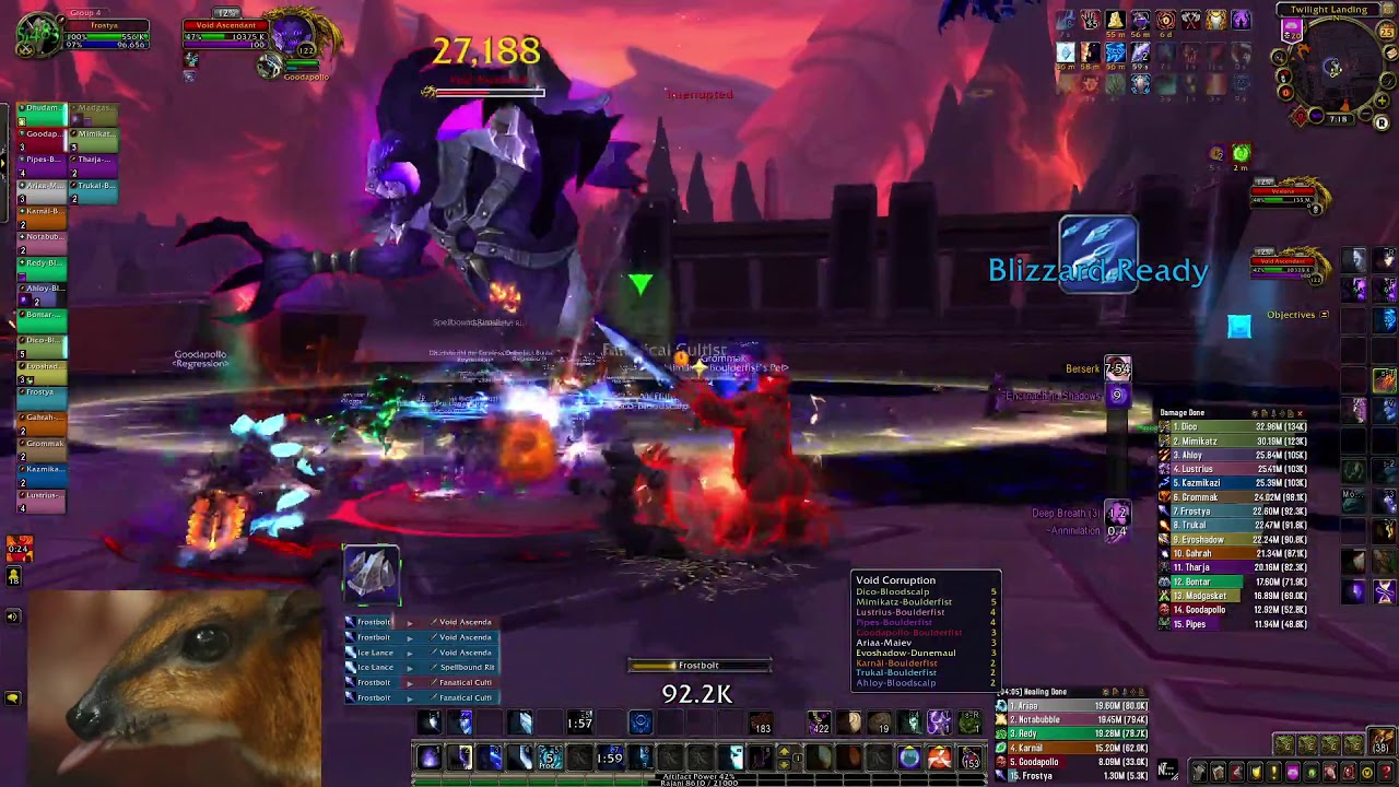 Regression-Boulderfist Mythic Vexiona (Frost Mage PoV) - YouTube