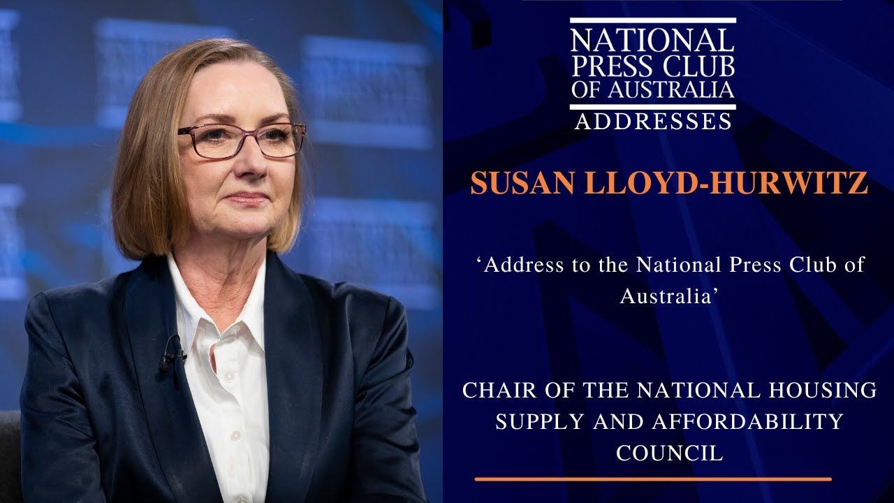 IN FULL: Susan Lloyd-Hurwitz's Address to the National Press Club - YouTube