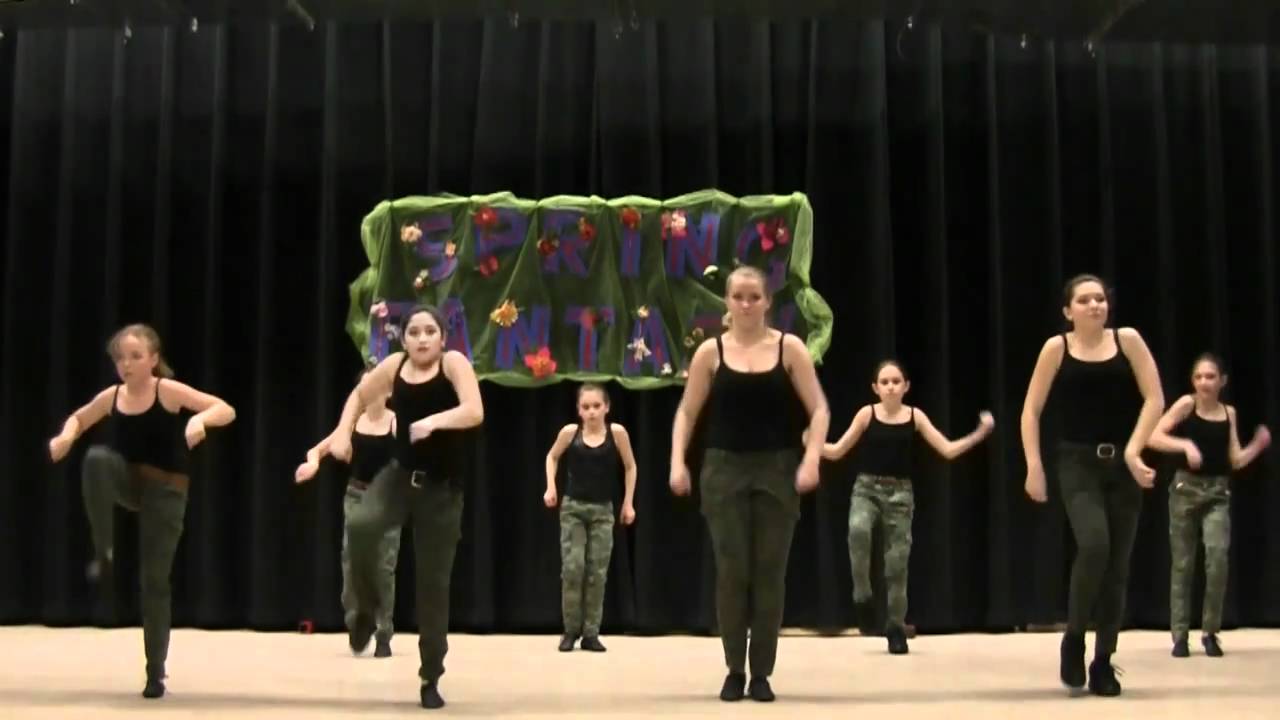 24 Military Dance - Spring Fantasy 2011 - YouTube