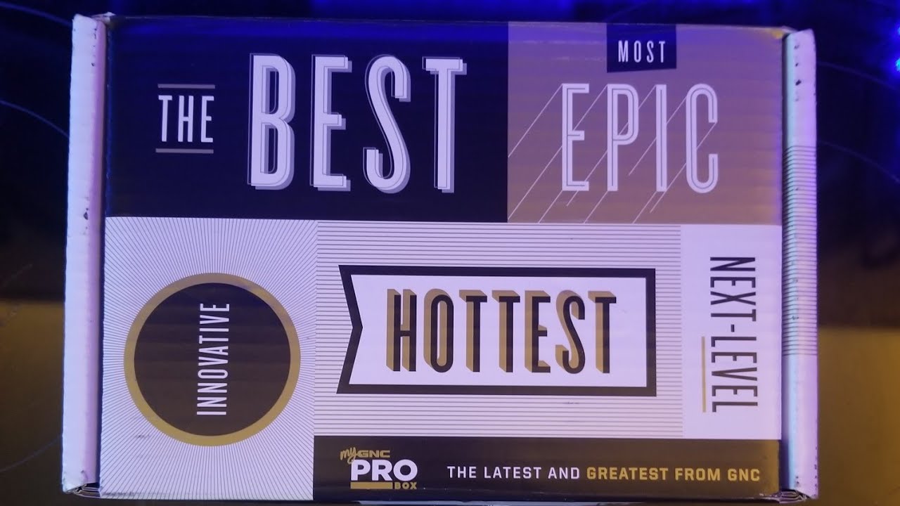 GNC Pro Box Spring 2020 Unboxing & Review!!! - YouTube