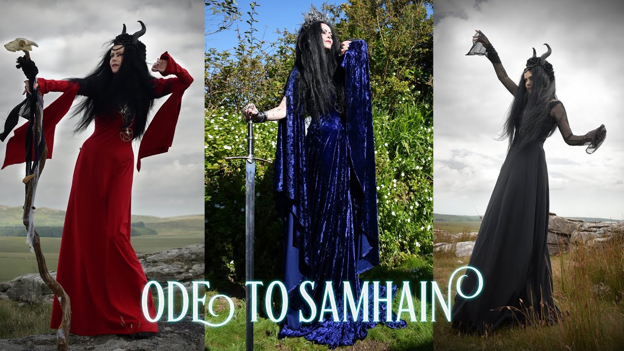 Ode to Samhain: Epic Gown-age from Moonmaiden Gothic Clothing! - YouTube