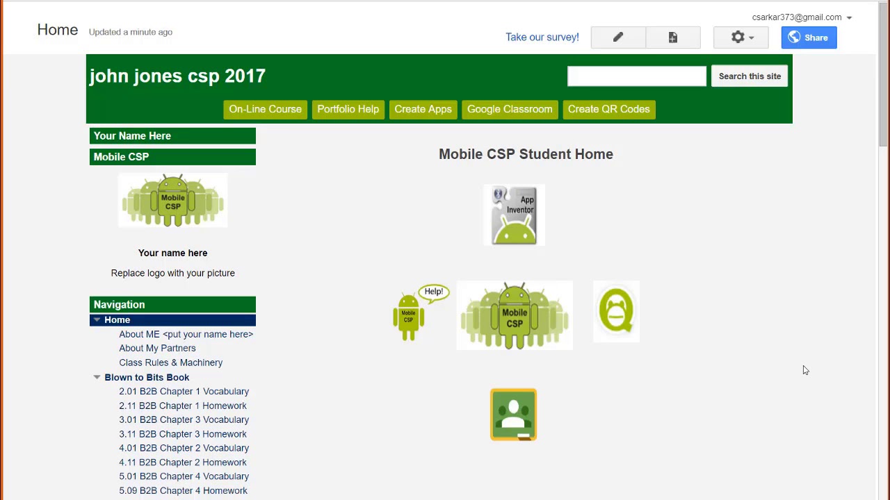Mobile CSP - How to Install and Customize a Web Portfolio - YouTube