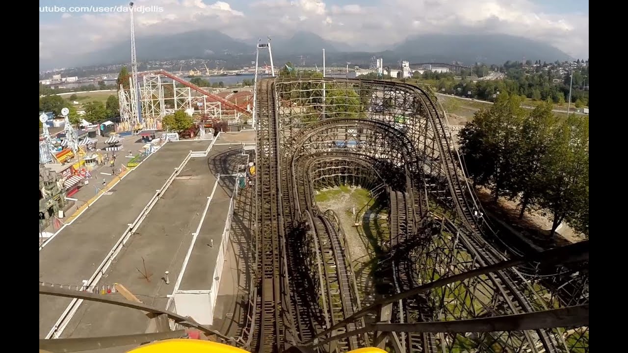 Coaster (Front Seat HD POV) - Playland, Vancouver - YouTube