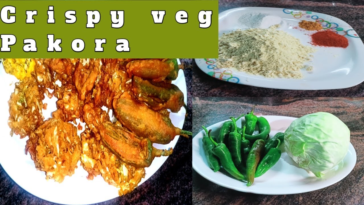 Crispy cabbage Pakora || Easy, cheap and tasty Cabbage Fry || Home made ...