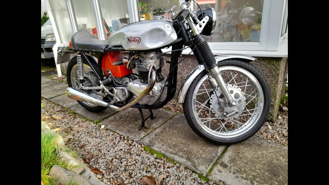 1956 Norton Dominator 88 Cafe Racer - YouTube