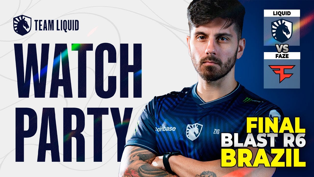CONFRONTO DE MONSTROS! BLAST R6 BRAZIL - FINAL - LIQUID vs FAZE ...