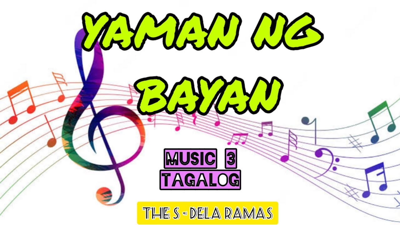 YAMAN NG BAYAN song & lyrics| MAPEH 3 (music)| How to sing & play in ...